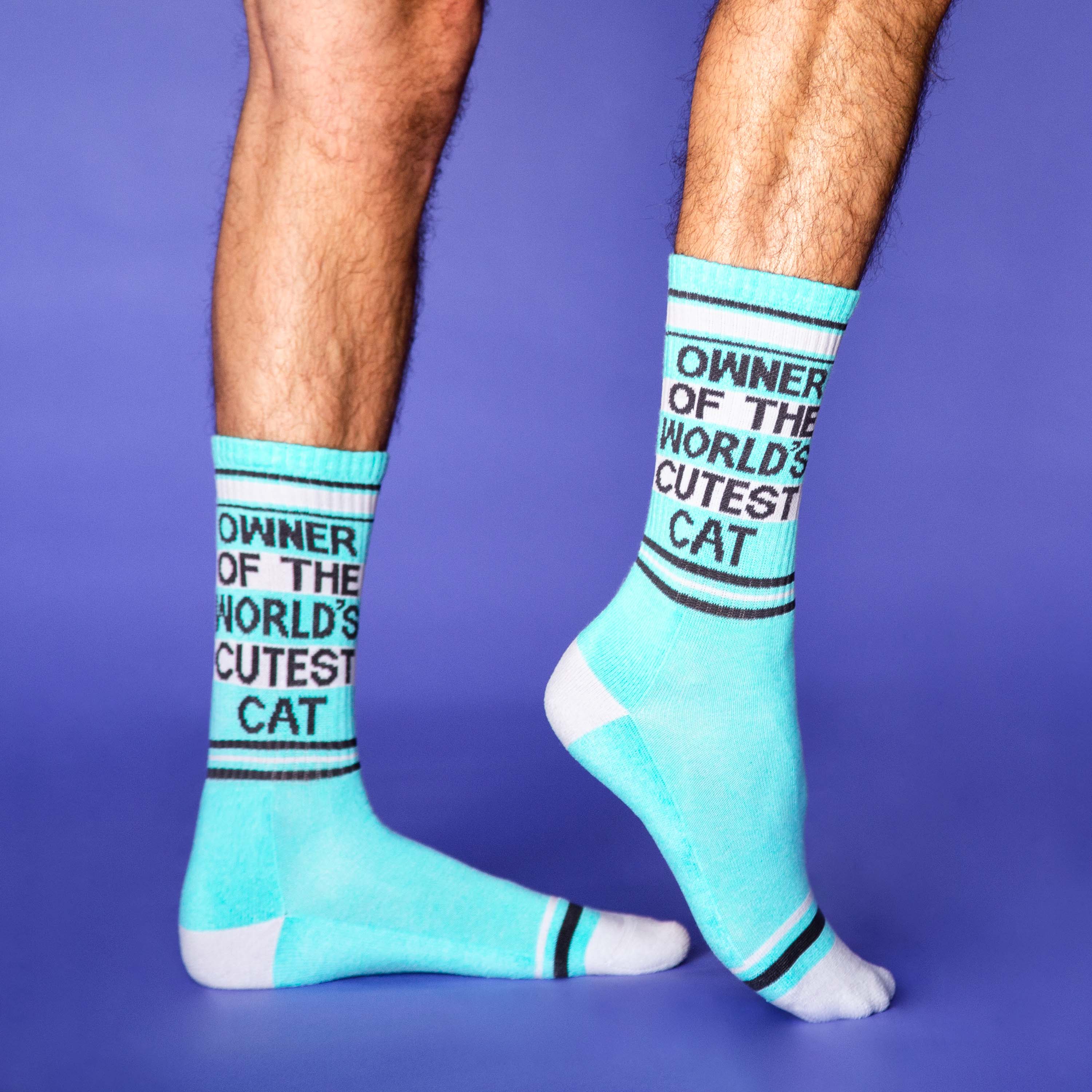 Owner of the World's Cutest Cat gym socks – Cheers to the Queers